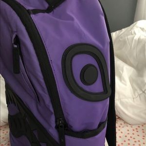 Bags | Reflective Purple Sprayground Backpack | Poshmark